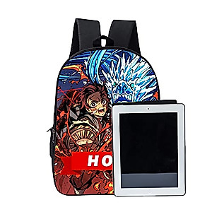 Boys and Girls Anime Backpacks,Travel Recreational Schoolbags Anime - 002