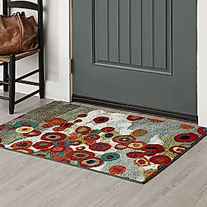 Mohawk Home Tossed Floral Area Rug, 2 ft 6 in x 3 ft 10 in, Multi