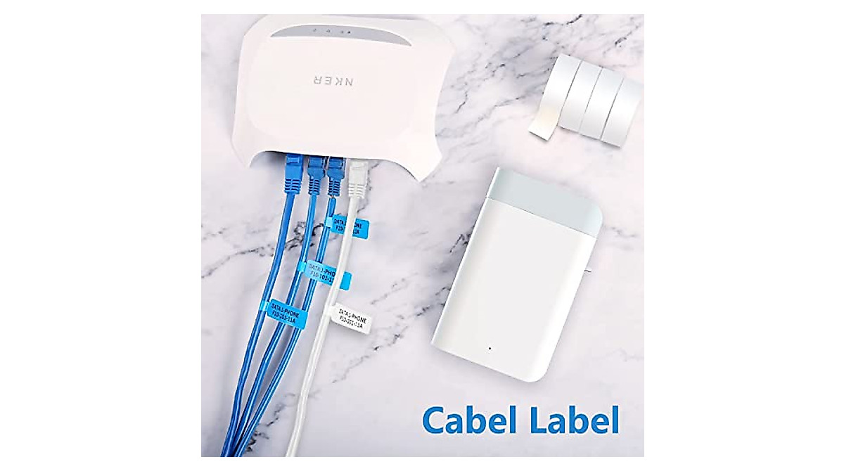 Portable Bluetooth Label Maker with Tape - iLabel App Compatible