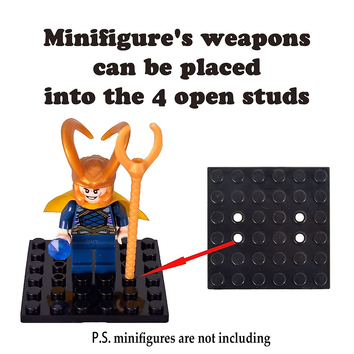 Minifigures Display Case, Acrylic Building Block Display Box, Action Figure Toys Storage for Lego Minifigure, Fit for Lego Lovers(12PCS)