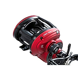 Abu Garcia Revo Toro Rocket LP Reell, Size 60LP Fishing Reel, Right Handle Position, Red