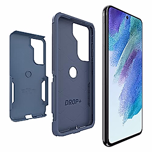 OtterBox COMMUTER SERIES Case for Galaxy S21 FE 5G (Only) - ROCK SKIP WAY (BLUE)
