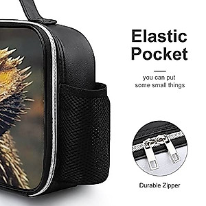 Cool Bearded Dragon Lizards Reusable Lunch Tote Bag Insulated Lunch Box Container For Office Work Picnic Travel With Handle