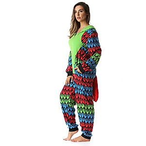 6349-S Just Love Adult Onesie/Womens Pajamas, Parrot, Small