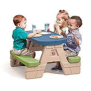 Step2 Sit and Play Kids Picnic Table With Umbrella