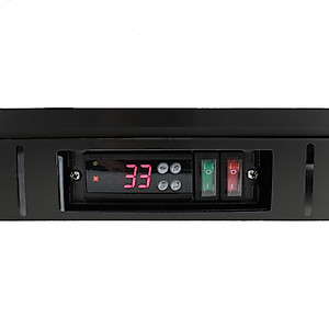 New Procool Refrigeration Sliding 3 Door Back Bar Beverage Cooler; 54" Wide Counter Height Refrigerator