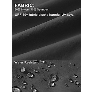 Willit Women's Golf Pants Stretch Hiking Pants Quick Dry Lightweight Outdoor Casual Pants with Pockets Water Resistant Deep Gray 12