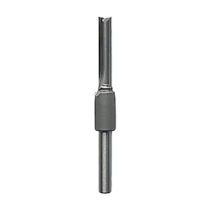 CO-CUTTNER Straight Router Bits Solid Carbide Insert with 1/4-inch Shank, 1/4" Diameter for Routers Slotting Grooving Industrial Grade