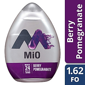 Mio Berry Pomegranate Liquid Water Enhancer Drink Mix (1.62 fl oz Bottle), Set of 4