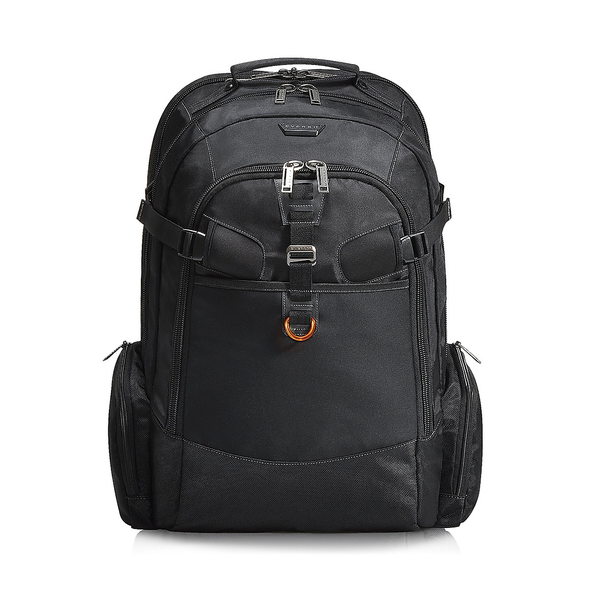 EVERKI Business 120 Large Professional 18.4-Inch Workstation or Gaming Laptop Backpack with Rain Cover, Travel Friendly (EKP120), Black