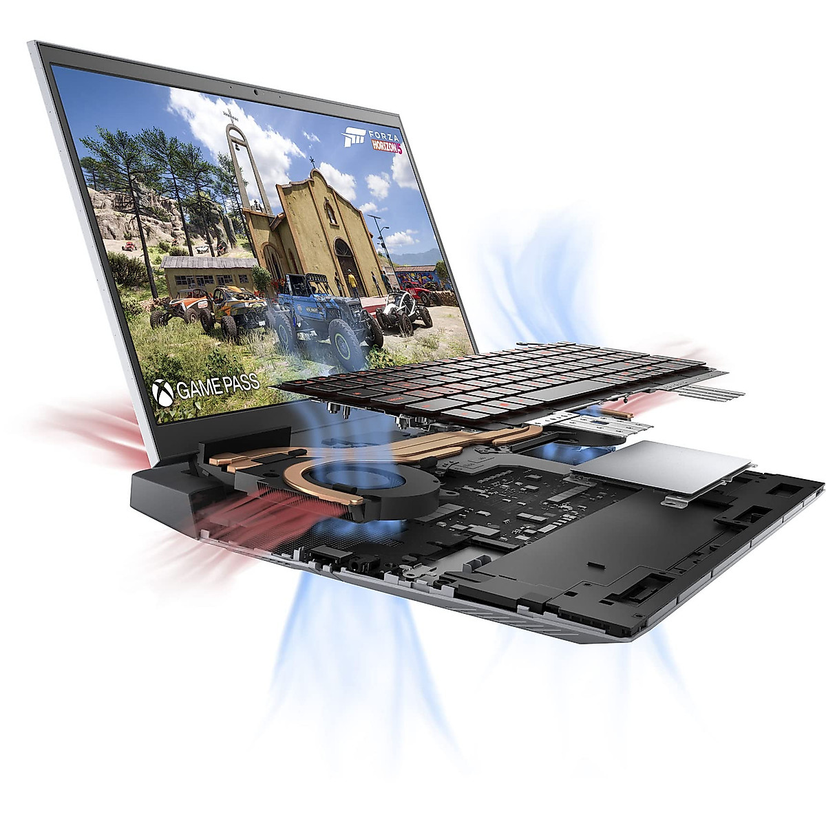 Dell G15 15.6" FHD 120Hz Gaming Laptop, AMD Ryzen7 5800H(8-core, Up to 4.4 GHz), NVIDIA GeForce RTX 3050 Ti, 32GB 3200MHz RAM, 1TB PCIe SSD, Backlit Keyboard, HDMI, WiFi 6, Win 11, Grey