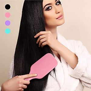 4Pcs Paddle Hair Brushes,Women Detangling Hair Comb Set,Suitable for Kids Girls Long Curly Wet or Dry Hair,Hairbrush for Men Short Thick Thin Wavy Hair