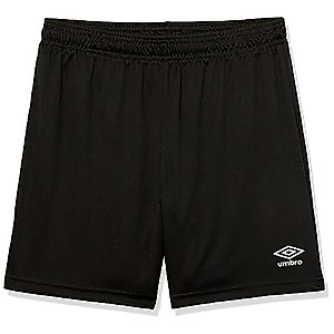 Umbro Boys' Inter Soccer Short, Black, Medium