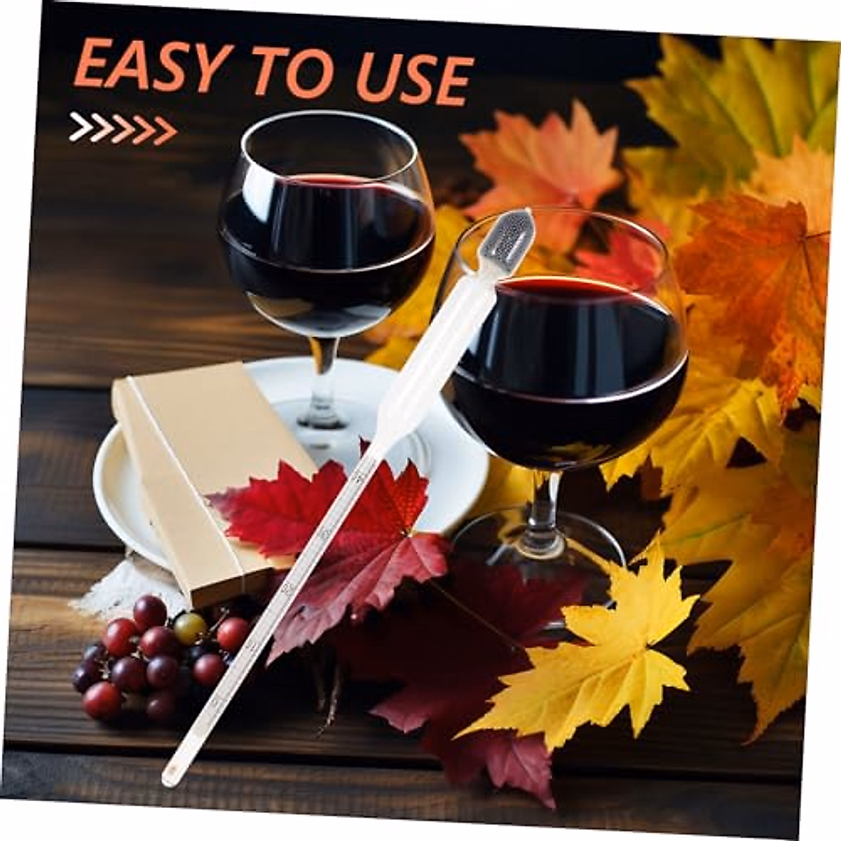 HAWILLOSCH 3pcs Sugar Meter Hydrometer Beer Sugar Gauges Liquid Gauges Wine Scales Maple Syrup Measurement Sugar Scales Sugar Content Scale Measuring Syrup Tester Glass Transparent