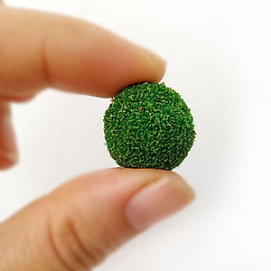 OrgMemory 120 Pcs Model Flower Trees, Model Scenery, Scenery Railroad Layout Scene Decoration Architecture Model Landscape Layout Cluster Flower Vegetation Mini Model Trees Flower