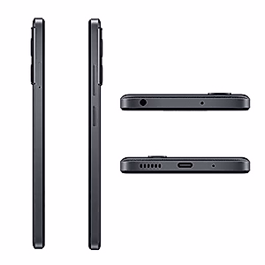 Xiaomi Poco M5 4G LTE GSM (64GB + 4GB) 50MP Triple Camera 6.58" Octa Core (NOT for USA Market) Global Unlocked + (w/Fast 51w Car Charger) (Black (Global Version))