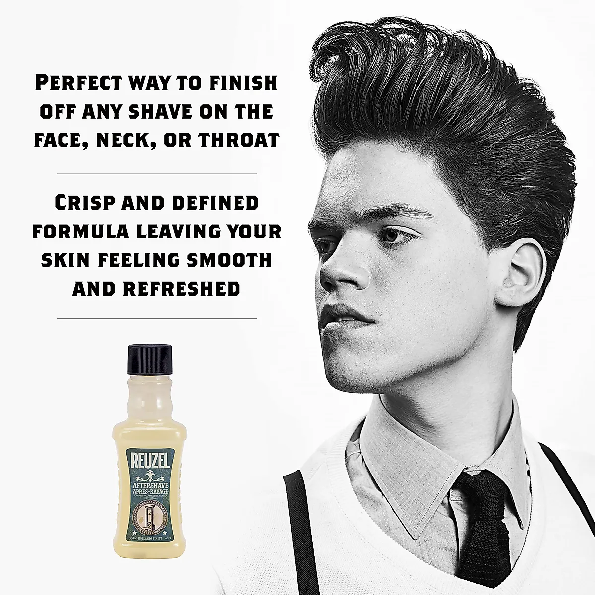 Reuzel Aftershave, Crisp and Defined Formula, 3.38 oz