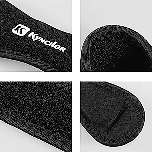 Knee Brace with Side Stabilizers Running Braces Knee Support Knee Braces for Knee Pain Knee Brace for Meniscus Tear Knee Support for Women Men Patella Tendon Strap Knee Wraps Basketball Knee Pad Black