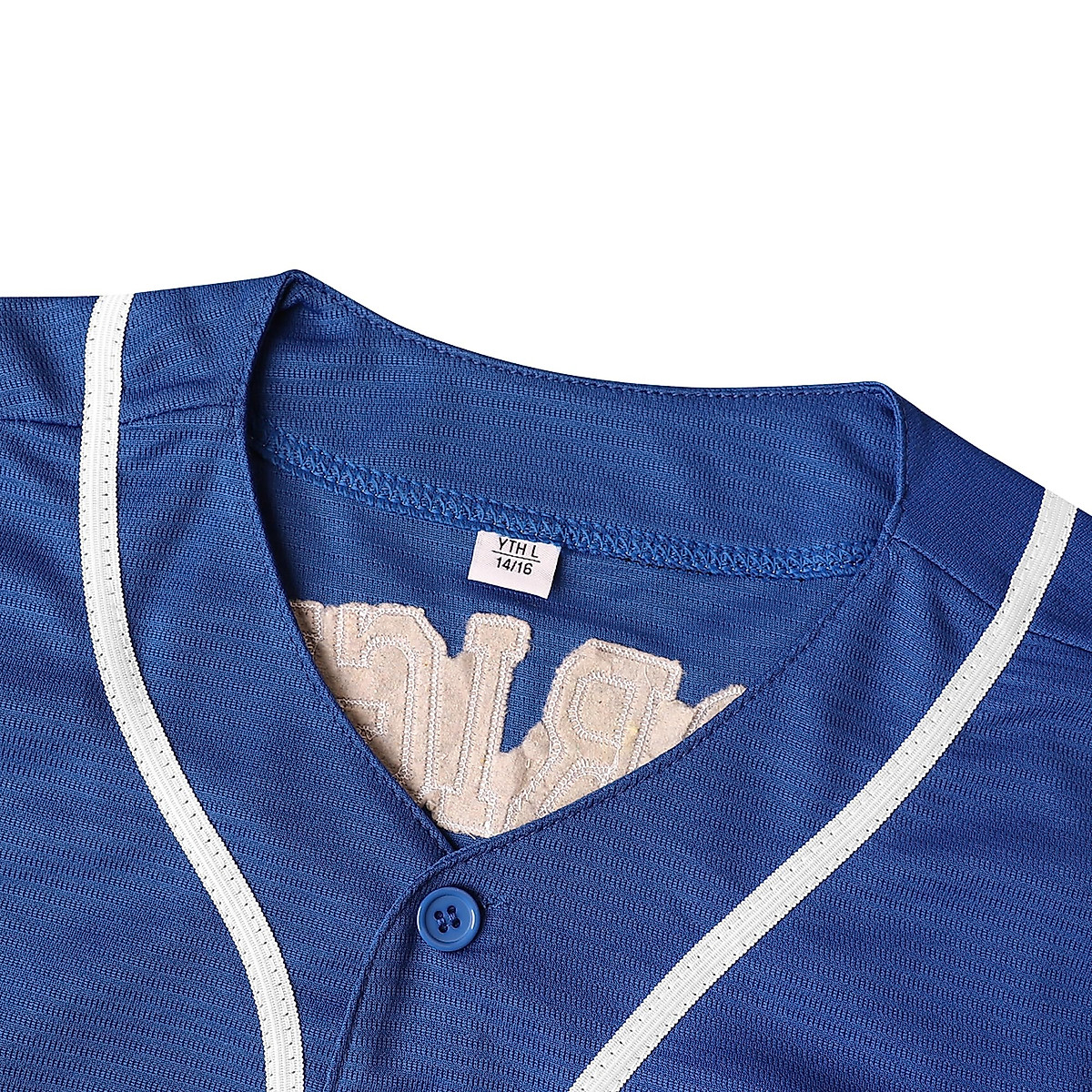 Youth Sandlot Jersey,Benny The Jet Rodriguez Alan Yeah-Yeah McClennan Michael Squints Christmas Jersey for Girl Boys' (Large,Youth 30 Blue)