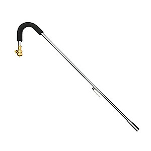 CAMPFIRE Propane Torch Weed Burner Propane Weed Torch with Turbo Trigger Push Button Igniter,Garden Torch for Weeds for Roof Asphalt,Ice Snow,Road Marking,Charcoal