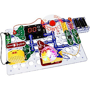 Snap Circuits “Arcade”, Electronics Exploration Kit, Stem Activities for Ages 8+, Multicolor (SCA-200) & Elenco Jr. SC-100