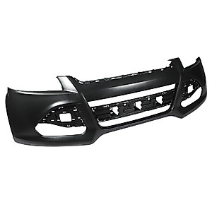 Primered Front Bumper Cover w/o Sensor Hole Replacement for 2013-2016 Escape