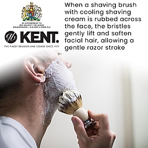 Kent SCT2 Shaving Cream Mens Cooling Menthol Shaving Cream Foam, Perfect Size for Travel or Home Lather Shaving Cream for Men Great for Sensitive Skin