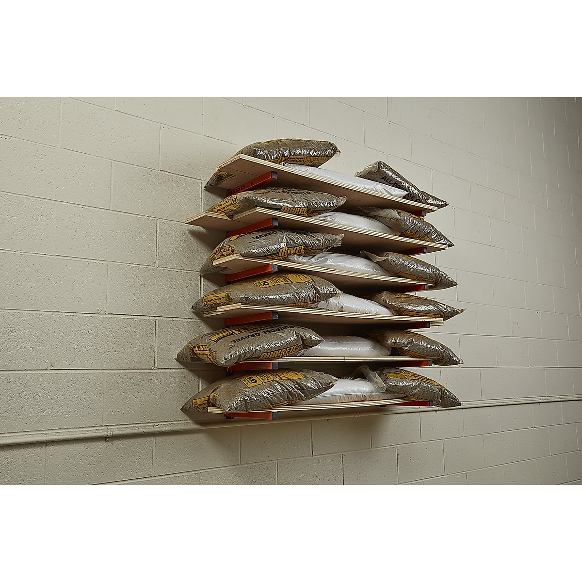 TWO BORA PBR-001 Wood Organizers & Lumber Storage Metal Racks 12 total levels