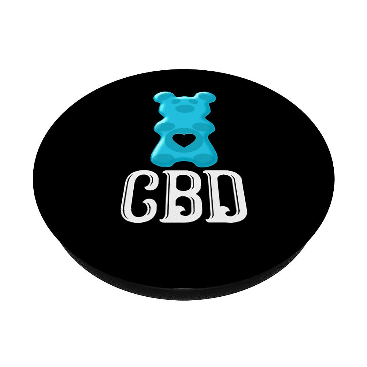 CBD Gummy Bear | Cannabadoil Gummies for Hemp Supporters PopSockets Grip and Stand for Phones and Tablets