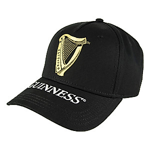 Guinness Harp Baseball Cap Black