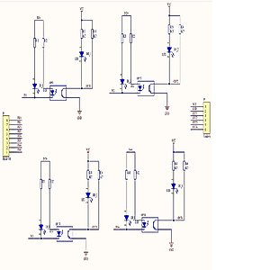 4ch in 5V Out 3.3V Digital Logic Level Conversion Module PNP/NPN to NPN Optical Isolation Board (4)