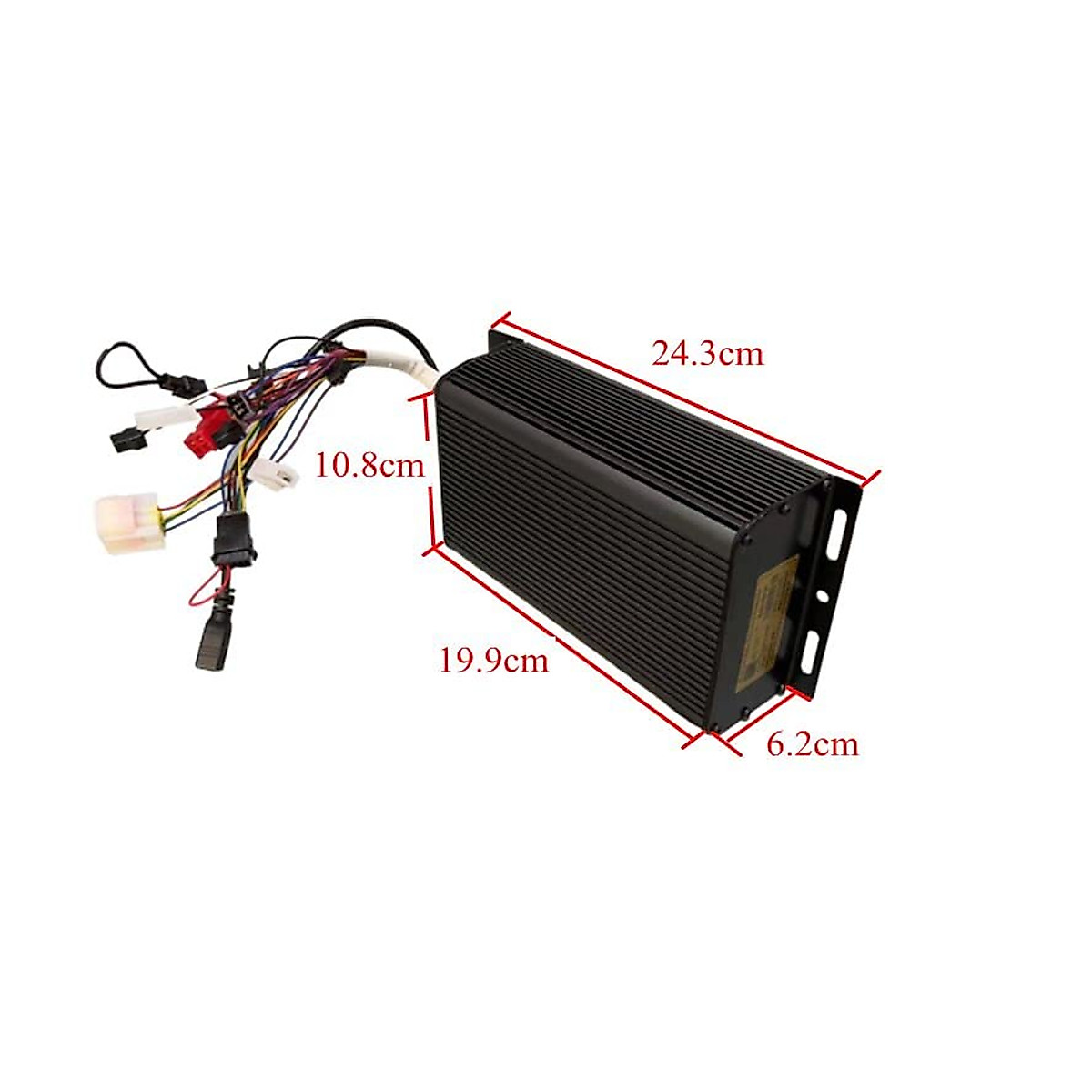 NBPOWER Programmable! TFT color display,48V-72v 150A 8000w electric bike controller sine wave system MQCON setting sabovton controller with brake,throttle,Pas and alram
