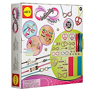 Alex DIY Wear Infinity Jewelry Kids Art and Craft Activity