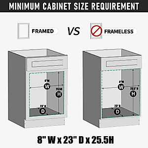 LOVMOR Adjustable Pull Out Cabinet Organizer 7½” W x 24½”H 4-Tier Narrow Cabinet Drawers Slide Out with Soft Close Wood Spice Rack for Narrow Cabinet