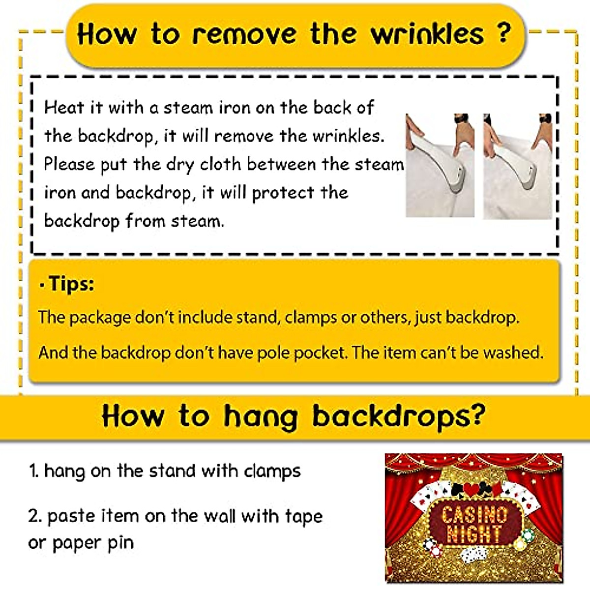 Vinyl 8X6FT Casino Night Poker Dice Red Curtains Photography Backdrop Gold Glitter Bokeh Photo Background Birthday Party Banner Decorations Banner Photo Booths Studio Props Dessert Table