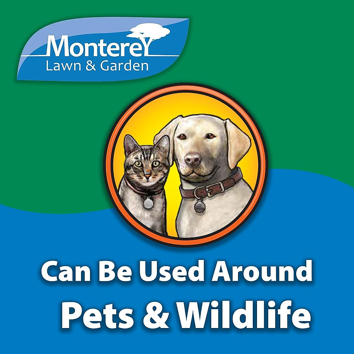 Monterey Sluggo Wildlife and Pet Friendly Snail & Slug Killer, OMRI Listed for Organic Gardening - 2.5-Pounds