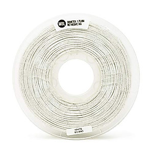 Gizmo Dorks Marble PLA 3D Printer Filament 1.75mm 1kg, White