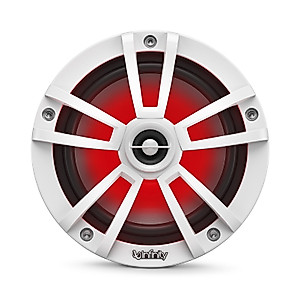 Infinity 622MLW Marine 6.5 Inch RGB LED Coaxial Speakers - White