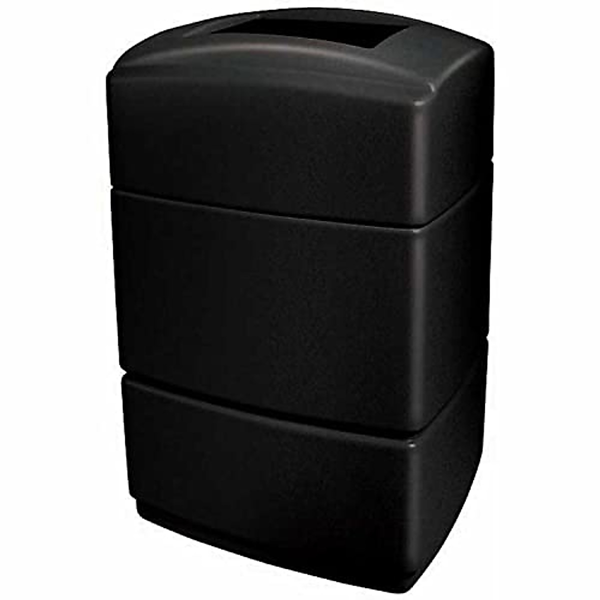 Commercial Zone Products 733101 Rectangular Waste Container,Blk,40 gal.