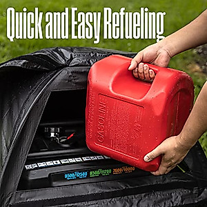 Westinghouse WGenTent Generator Running Cover for Open Frame Generators,Black