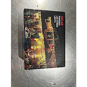 lychee Solar Rope Lights Outdoor 16.5ft 50LED Waterproof Solar Power String w/Light Outdoor Rope Lights Ideal for Home Garden Party Wedding Decoration (White)