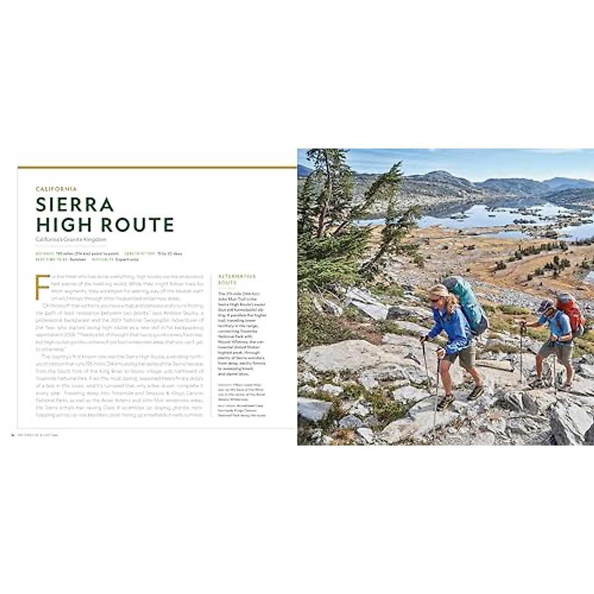 100 Hikes of a Lifetime: The World's Ultimate Scenic Trails