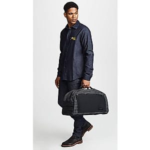 Eastpak Men's Stand Duffel, Dark Twine, Black, Grey, Print, One Size