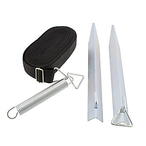 Dumble RV Awning Tie Down Kit – Single Strap Tie Down Anchor Awning Tie Downs for RV and Camper Awning Accessories