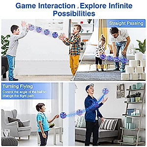 Flying Orb Ball, 2023 Upgraded Flying Ball Toy, Hand Controlled Boomerang Hover Ball, Flying Spinner with Endless Tricks, Cool Toys Gifts for 6 7 8 9 10+ Year Old Boys Girls Teens Indoor Outdoor Toys