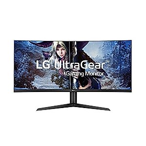 LG 38GL950G 38 inch Ultragear Nano IPS 1ms Curved Gaming Monitor with 144HZ Refresh Rate and NVIDIA G-SYNC