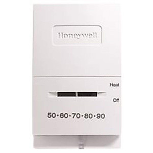 Honeywell T822K1000 Heat Only T Stat 24 Volt Mercury Free