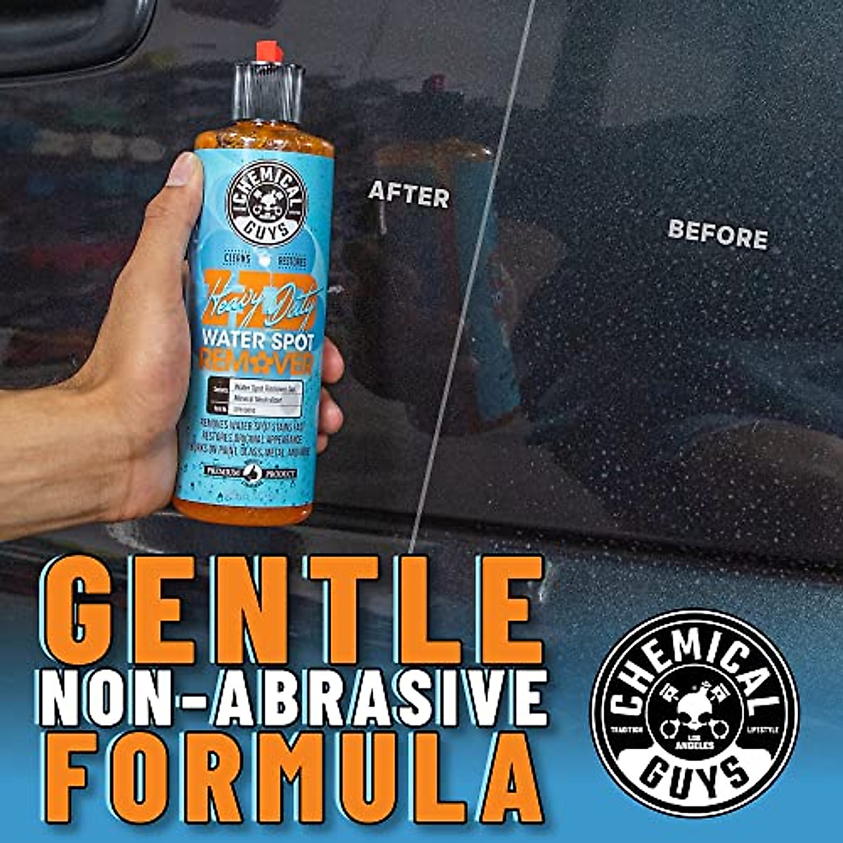 Chemical Guys SPI10816 Heavy Duty Water Spot Remover, Safe for Cars, Trucks, Motorcycles, RVs & More, 16 fl oz