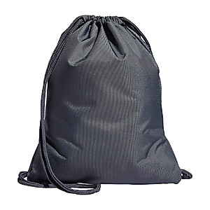 adidas Alliance II Sackpack, Drawstring, Lightweight Small Gym Bag for Women, Soccer Backpack, Jersey Onix Grey/Rose Gold, One Size