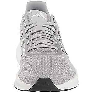 adidas Women's Runfalcon 3.0 Sneaker, Halo Silver/Silver Metallic/Core Black, 7.5